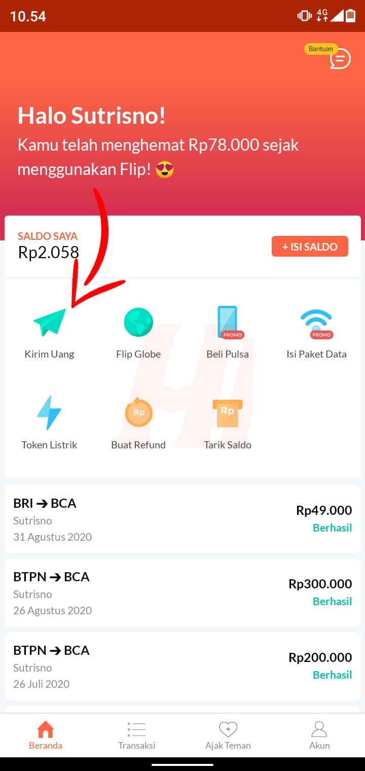 Cara Menggunakan Flip Untuk Transfer Gratis ke Semua Bank Tanpa Biaya ...